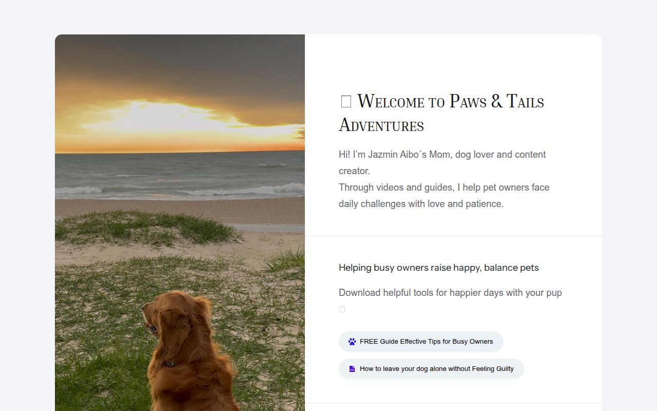 Paws & Tails Adventures Helping Busy Pet Parents Raise Happier, Calmer Dogs